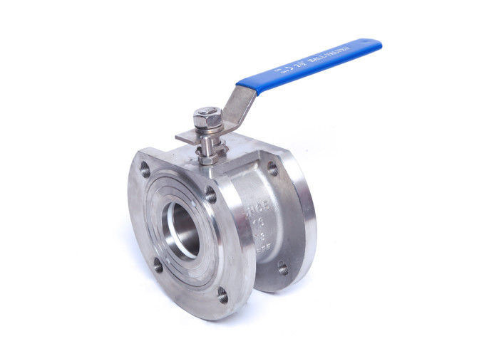 PN25 Ball Valve Floating Type , PTFE PPL Seat Floating Ball Valve